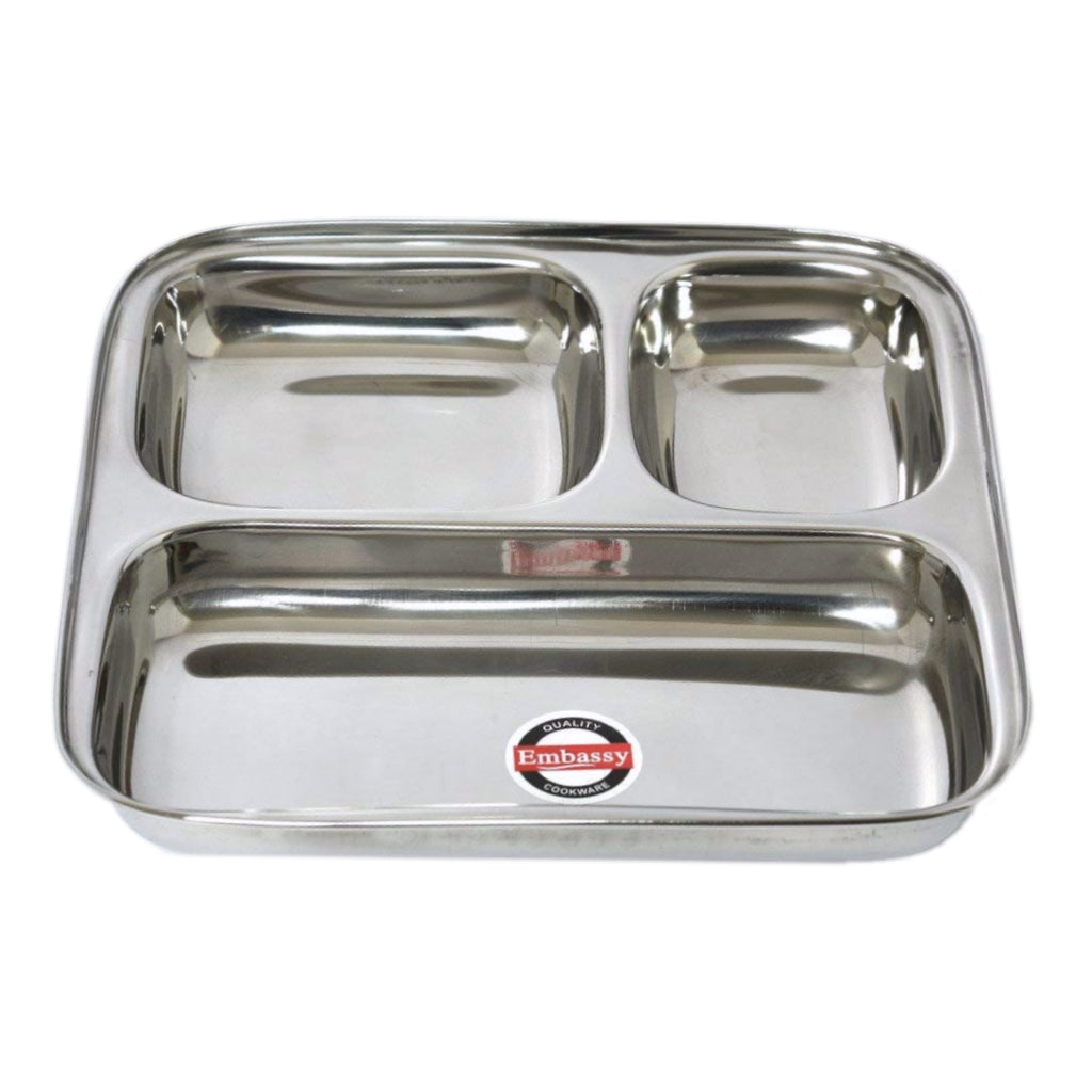 3 in 1 Food Plate DX (Size-02) – Bartan Kitchenware & Homeware