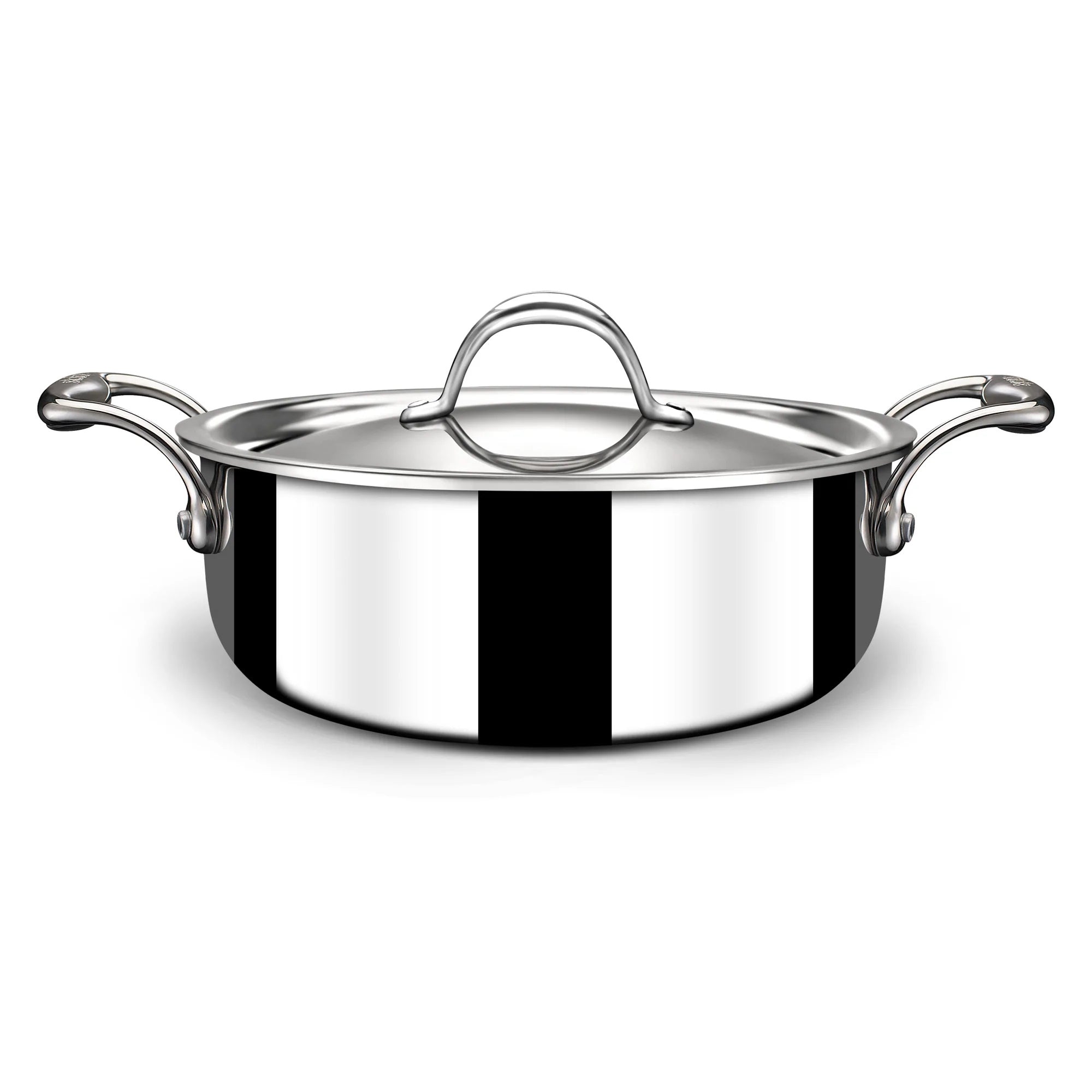 Stahl 22cm/3.1L Cook N Serve - Artisan Series (Tri-ply) – Bartan ...